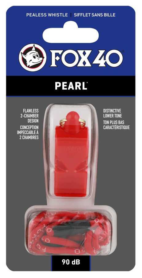 Fox 40 Pearl Safety Düdük Kirmizi - İpli 9703-0108
